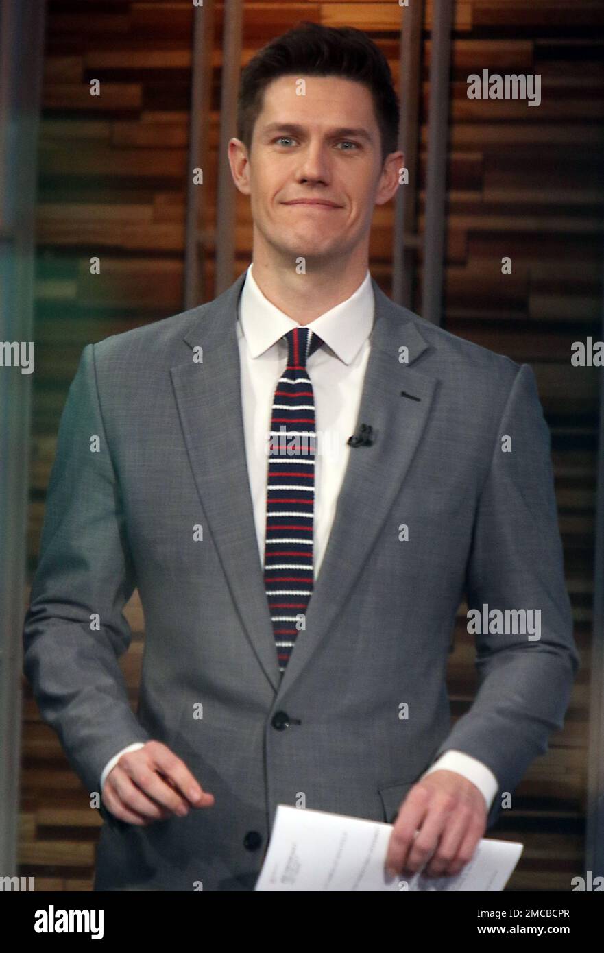 New York, NY, USA. 20th Jan, 2023. Trevor Ault seen at Good Morning ...