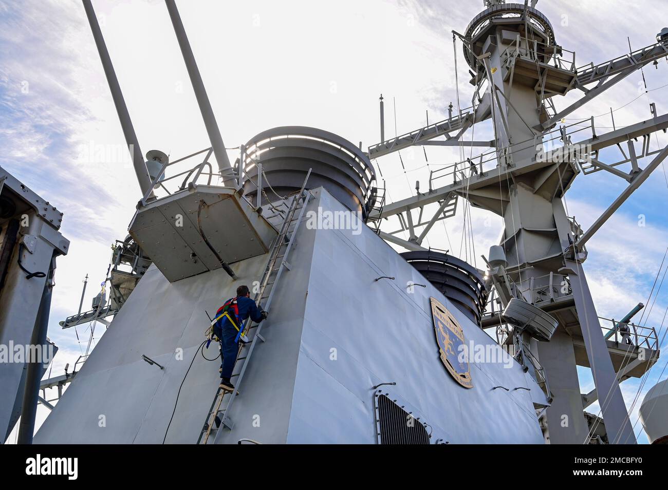 Jered Herndon, a telemetry technician in the Performance Assessment ...
