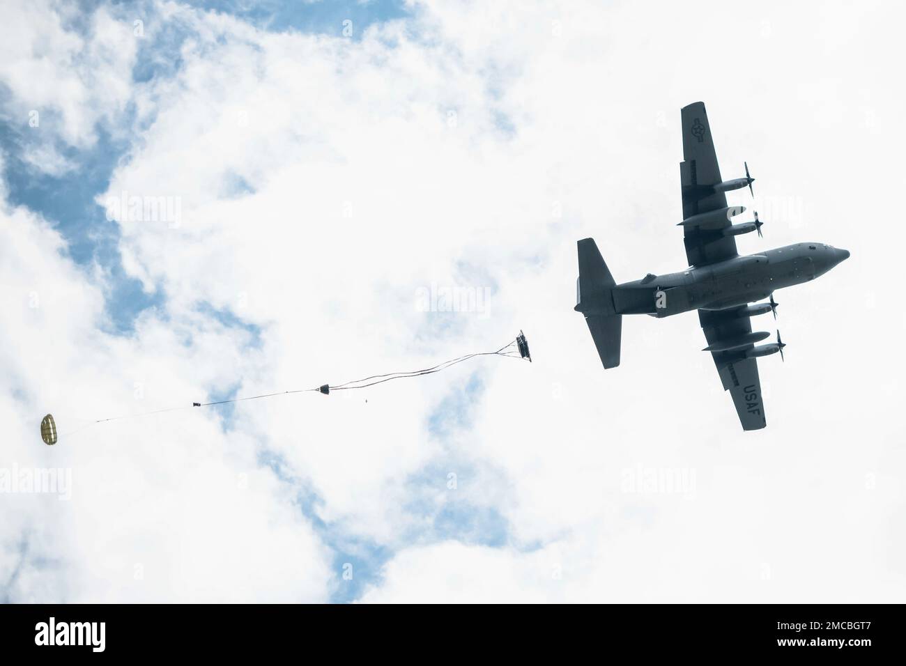 Airmen from the 96th Airlift Squadron and 27th Aerial Port Squadron ...