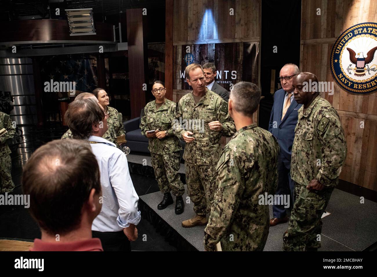 WASHINGTON, D.C., July 14, 2022 – Vice Adm. John B. Mustin, Chief of ...