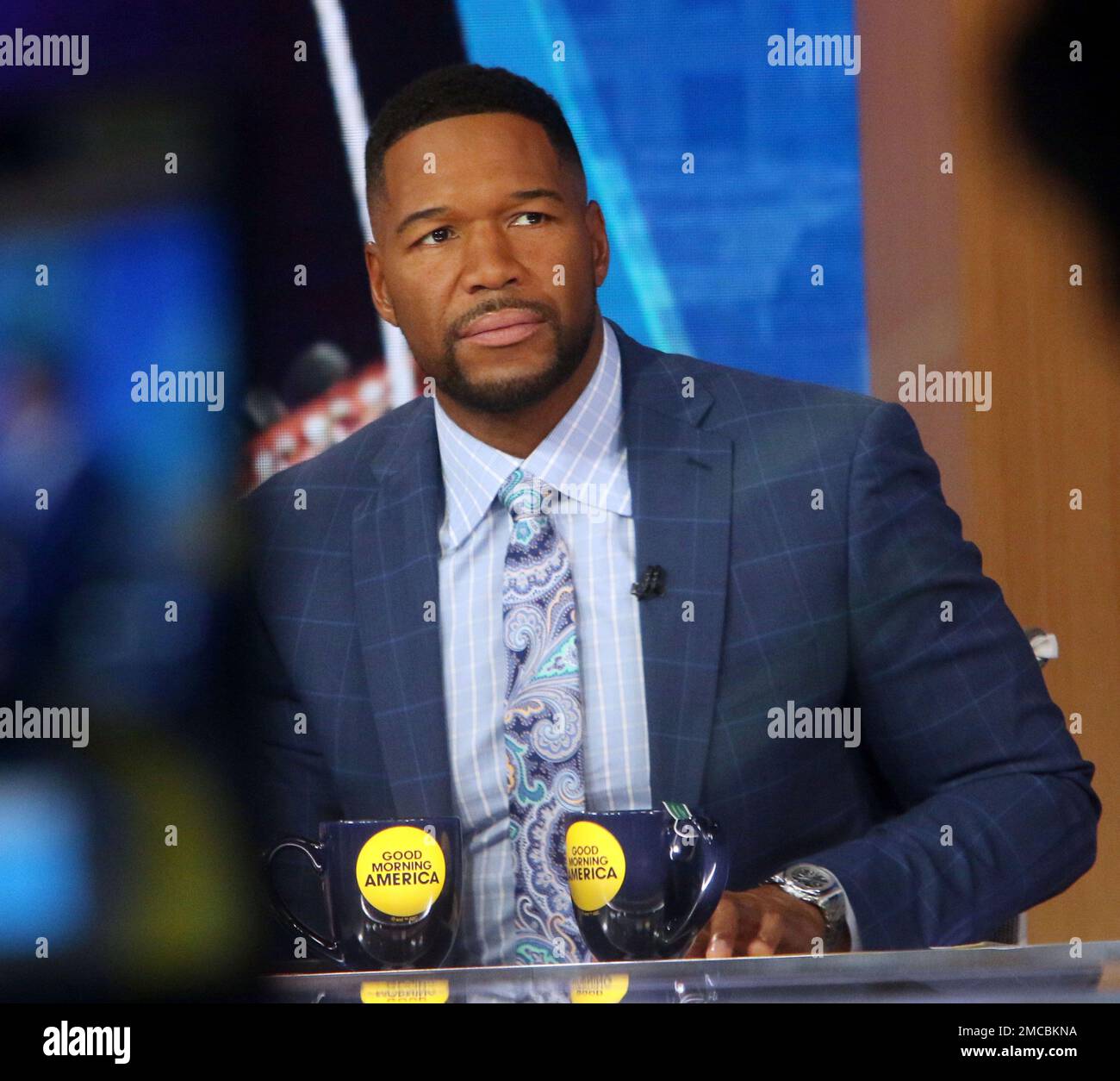 ‘Good Morning America’ Cast -PICTURED: Michael Strahan -LOCATION: New ...