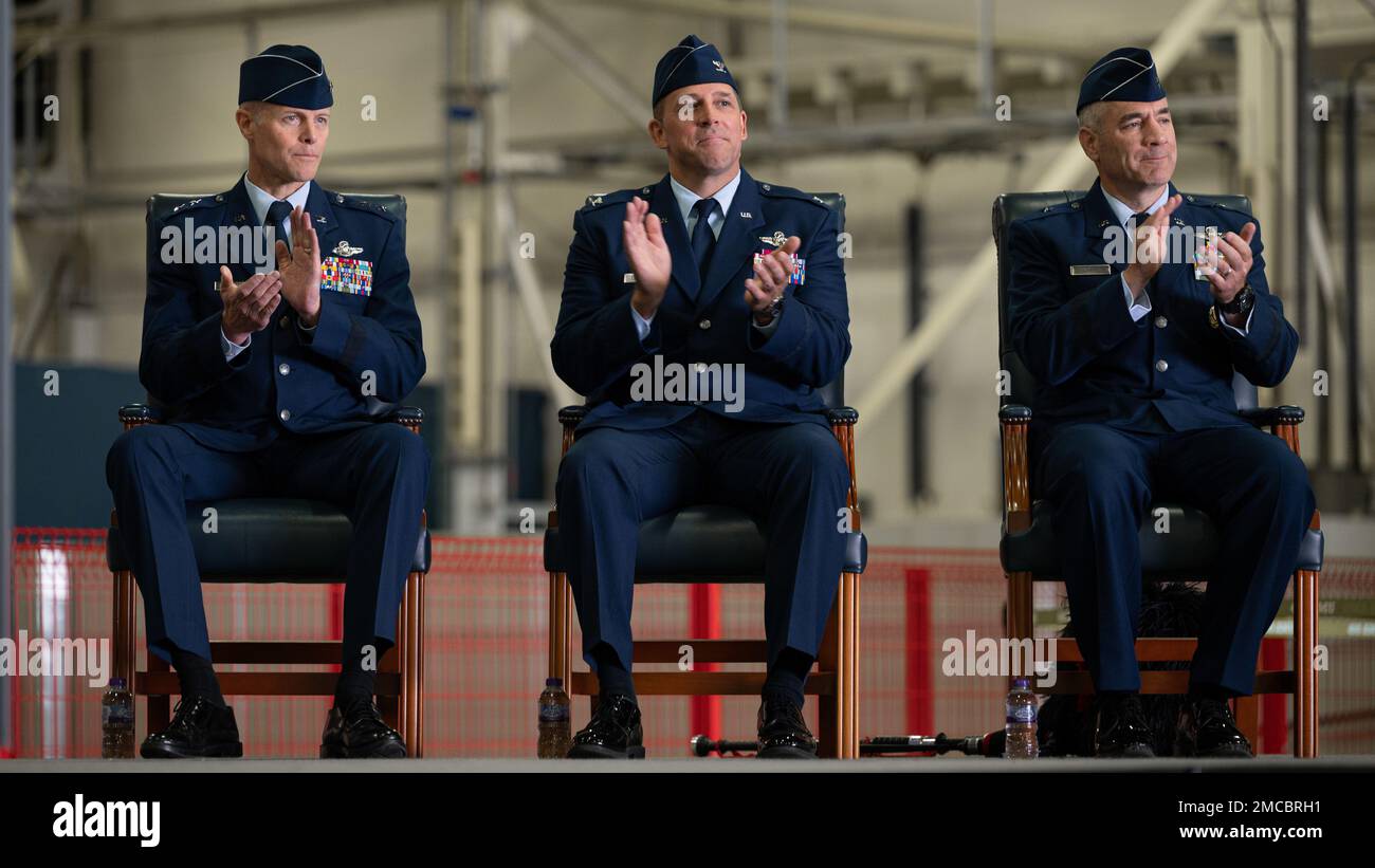 Left to right: U.S. Air Force Maj. Gen. Derek France, Third Air Force ...