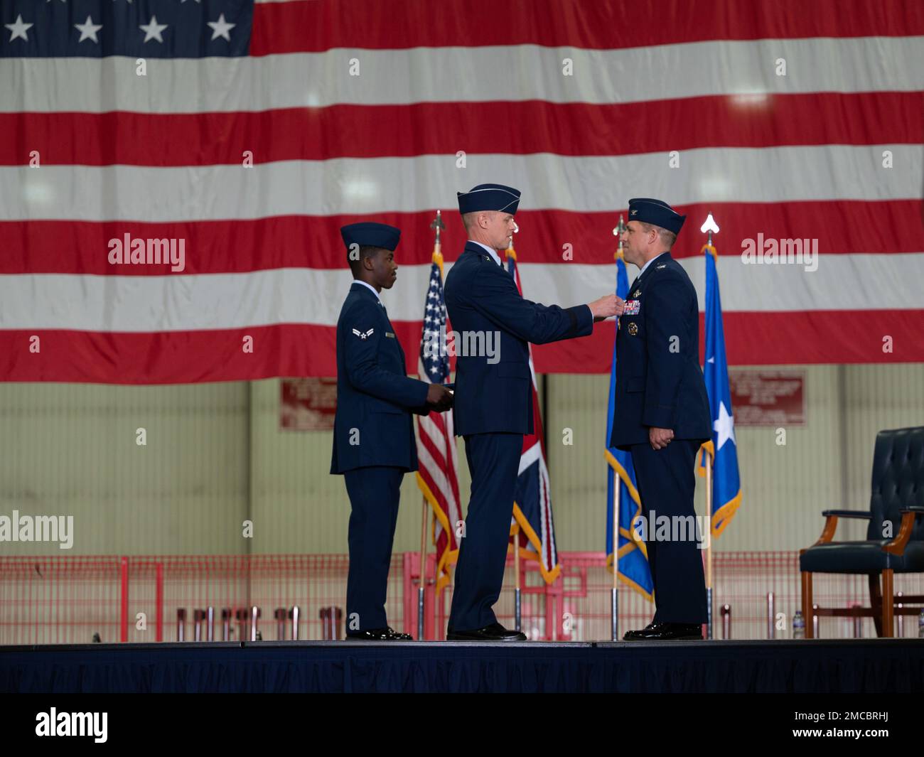 U.S. Air Force Maj. Gen. Derek France, Third Air Force commander ...