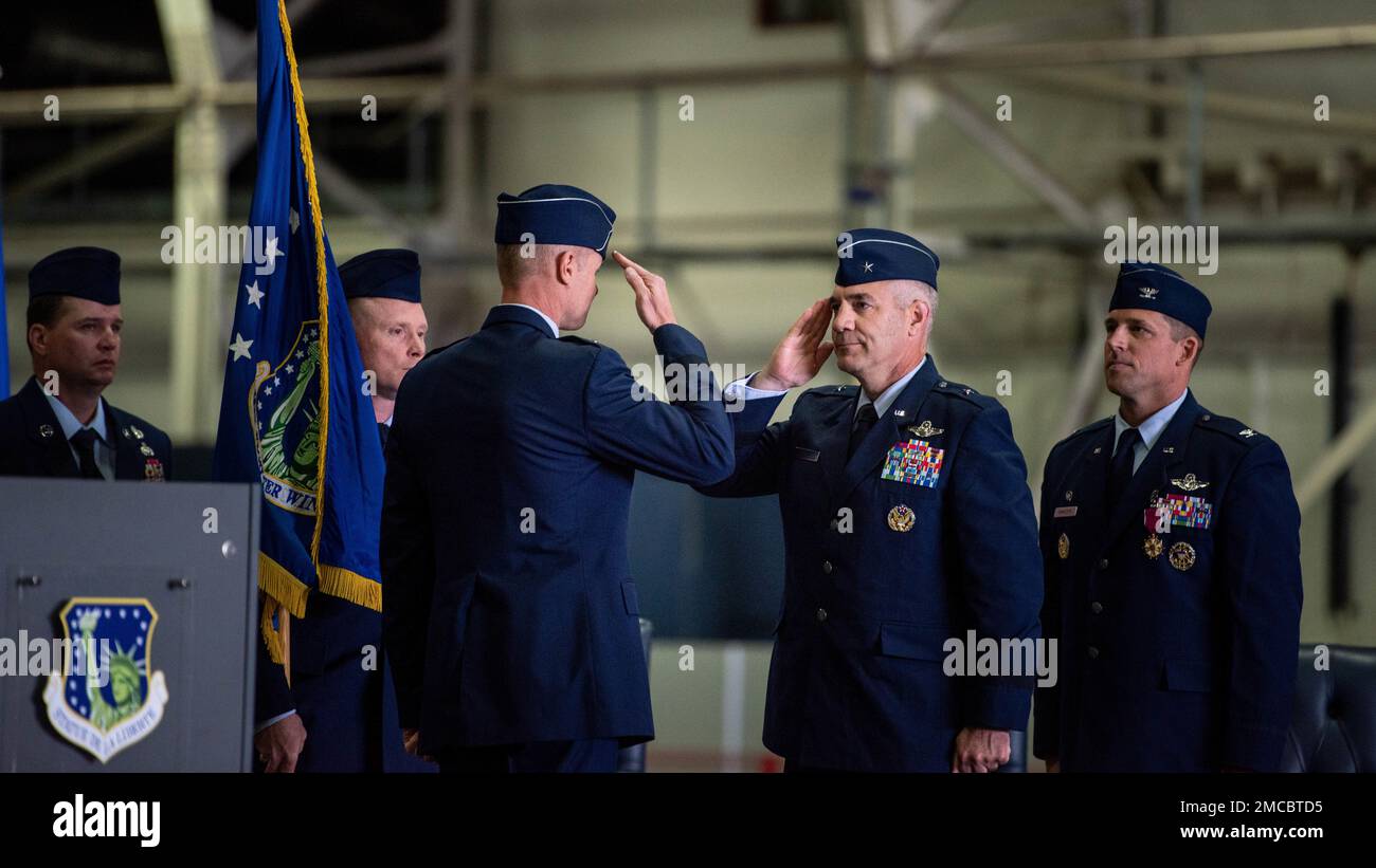 U.S. Air Force Maj. Gen. Derek France, Third Air Force commander ...