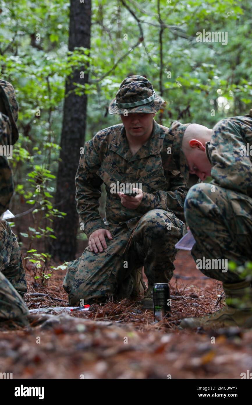 ARE WE THERE YET? U.S. Marine Corps 2nd Lt. Dylan Lott, deputy, provost ...