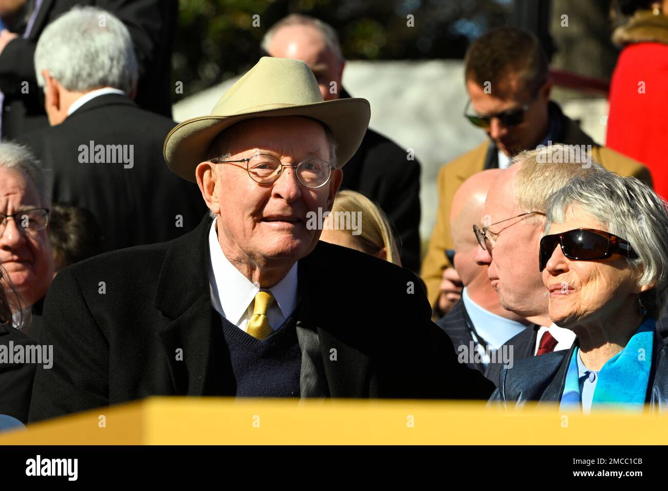 Former Tennessee Governor and former U.S. Senator Lamar Alexander, and ...