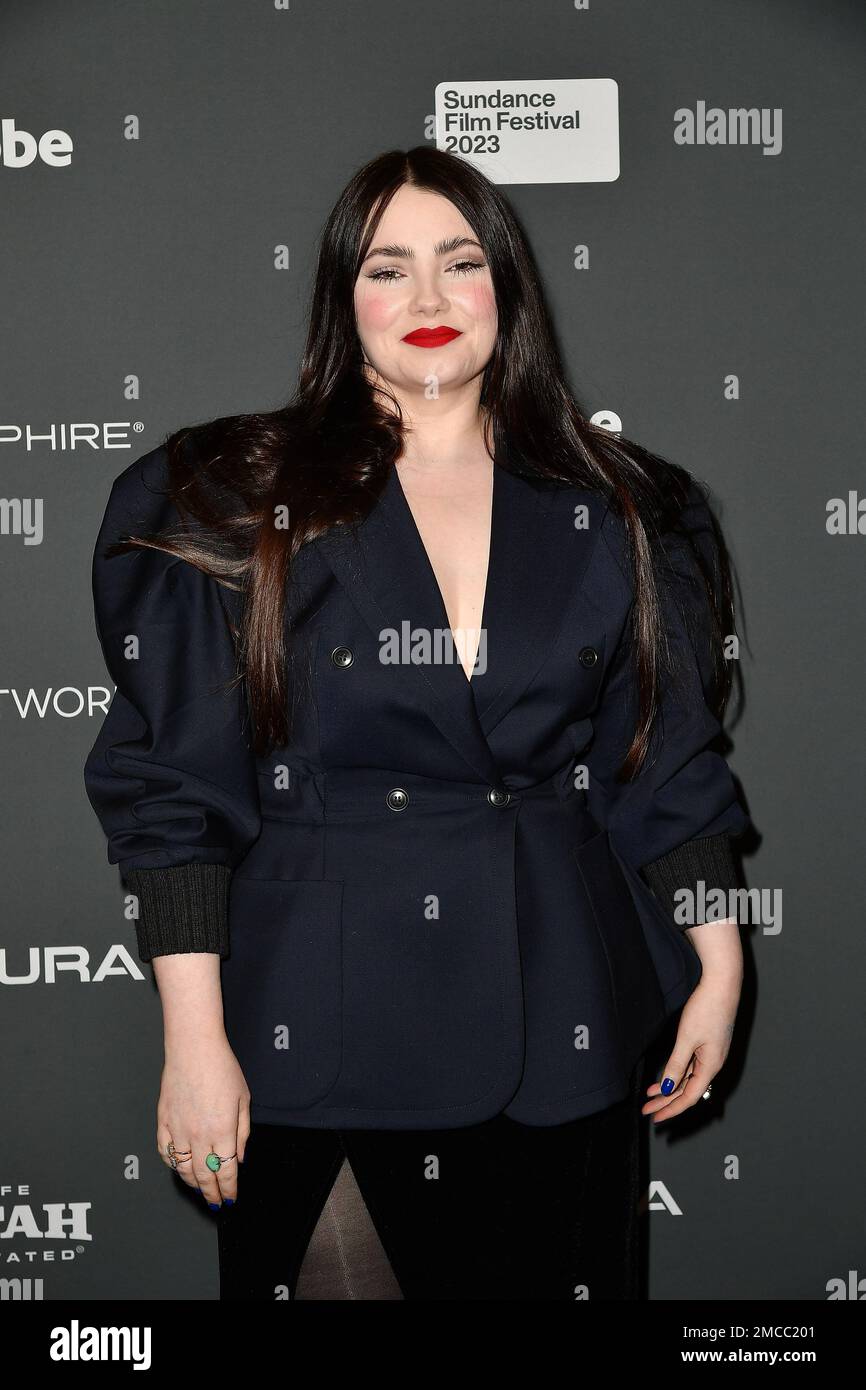 Park City, USA. 21st Jan, 2023. Molly O'Shea attends the 2023 Sundance ...