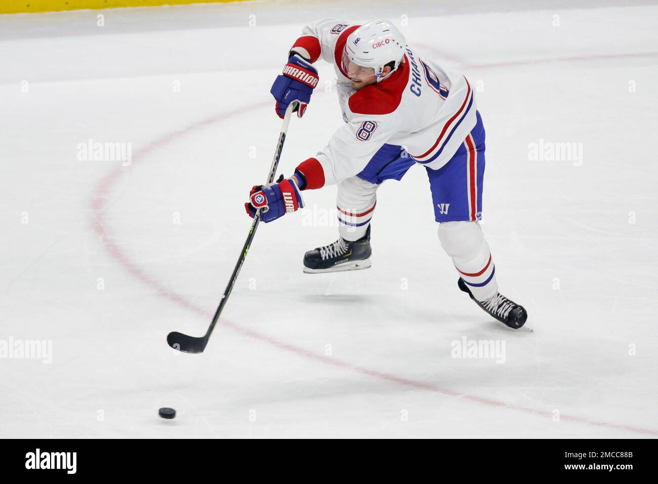 Montreal Canadiens defenseman Ben Chiarot plays against the Minnesota ...