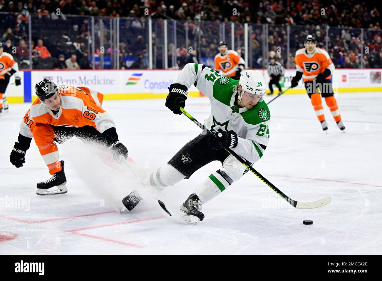 Dallas Stars' Roope Hintz in action during an NHL hockey game against ...