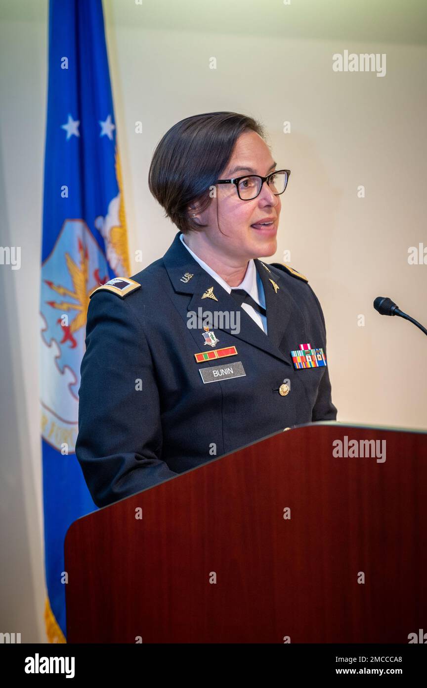Army Col. (Dr.) Jessica Bunin, associate dean for Diversity, Equity and ...