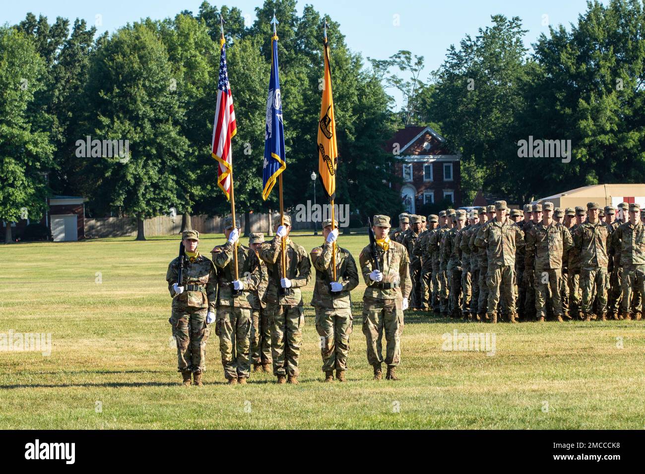 U.S. Army Cadets with 1st Regiment, Advanced Camp, graduate from Cadet ...