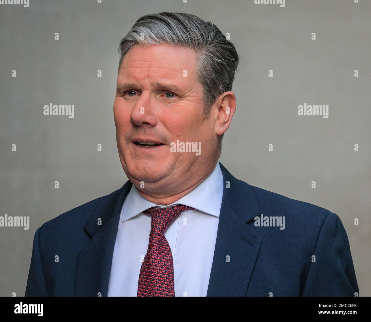 Keir Starmer, MP, Leader of the Labour Party, close up, face, London ...