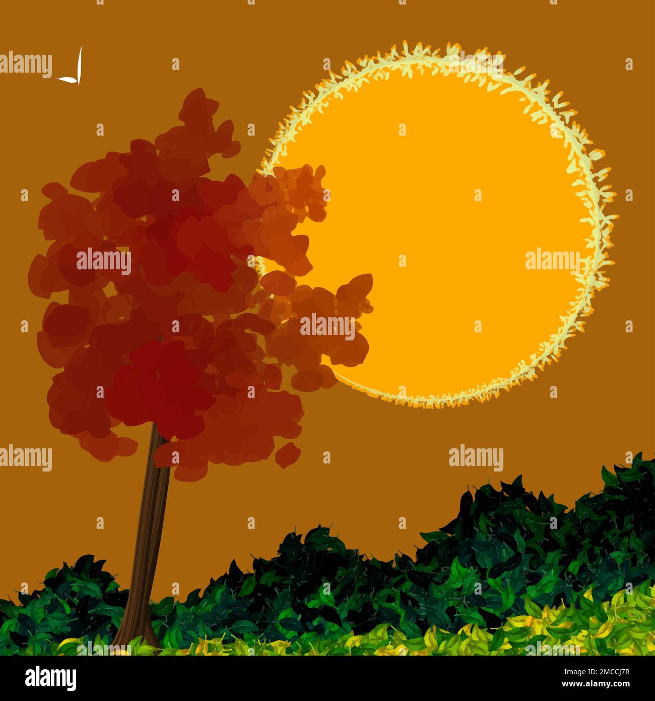 Cover design nature pattern background for card, banner, invitation ...