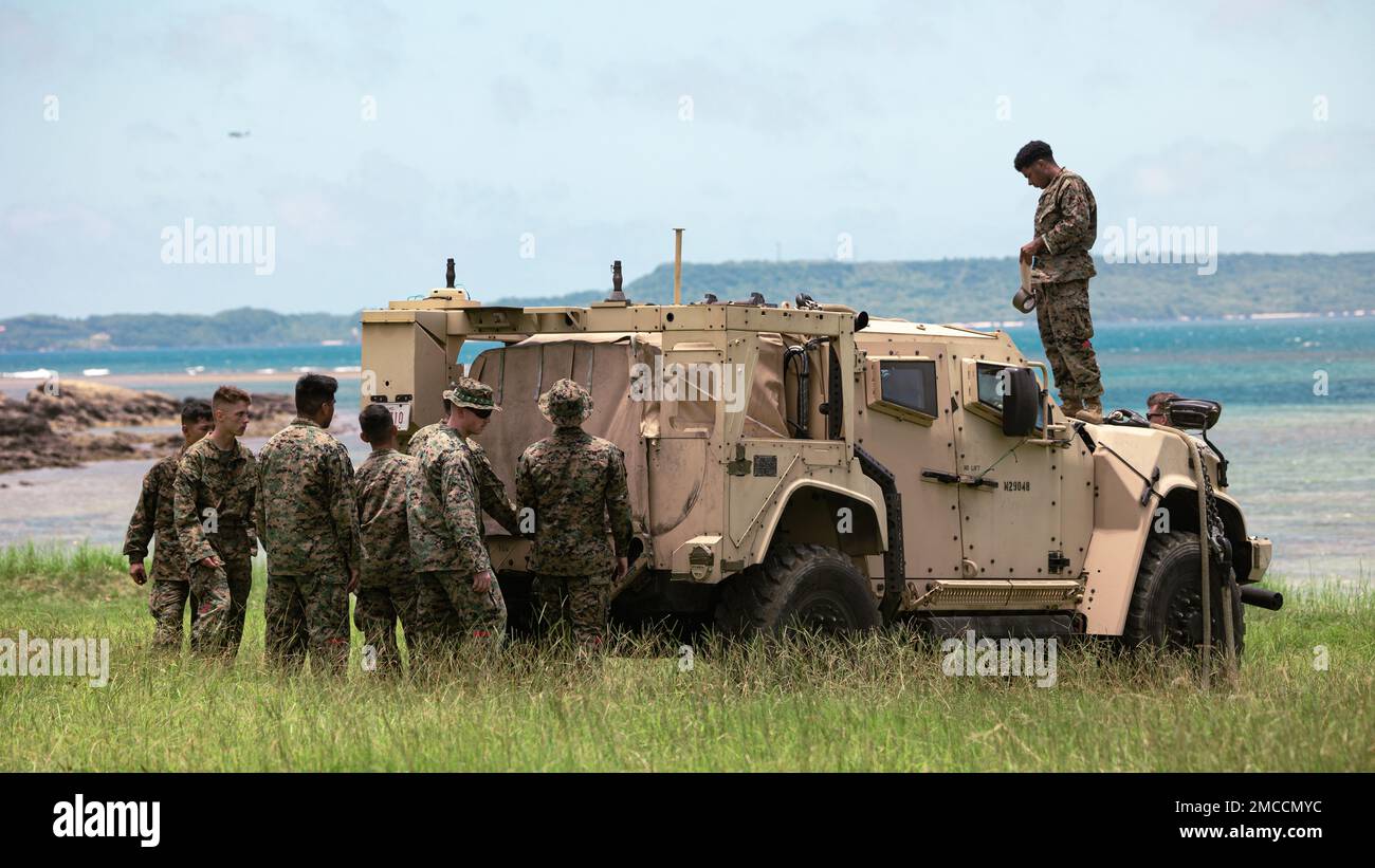 U.S. Marines with Combat Logistics Battalion 31, 31st Marine ...