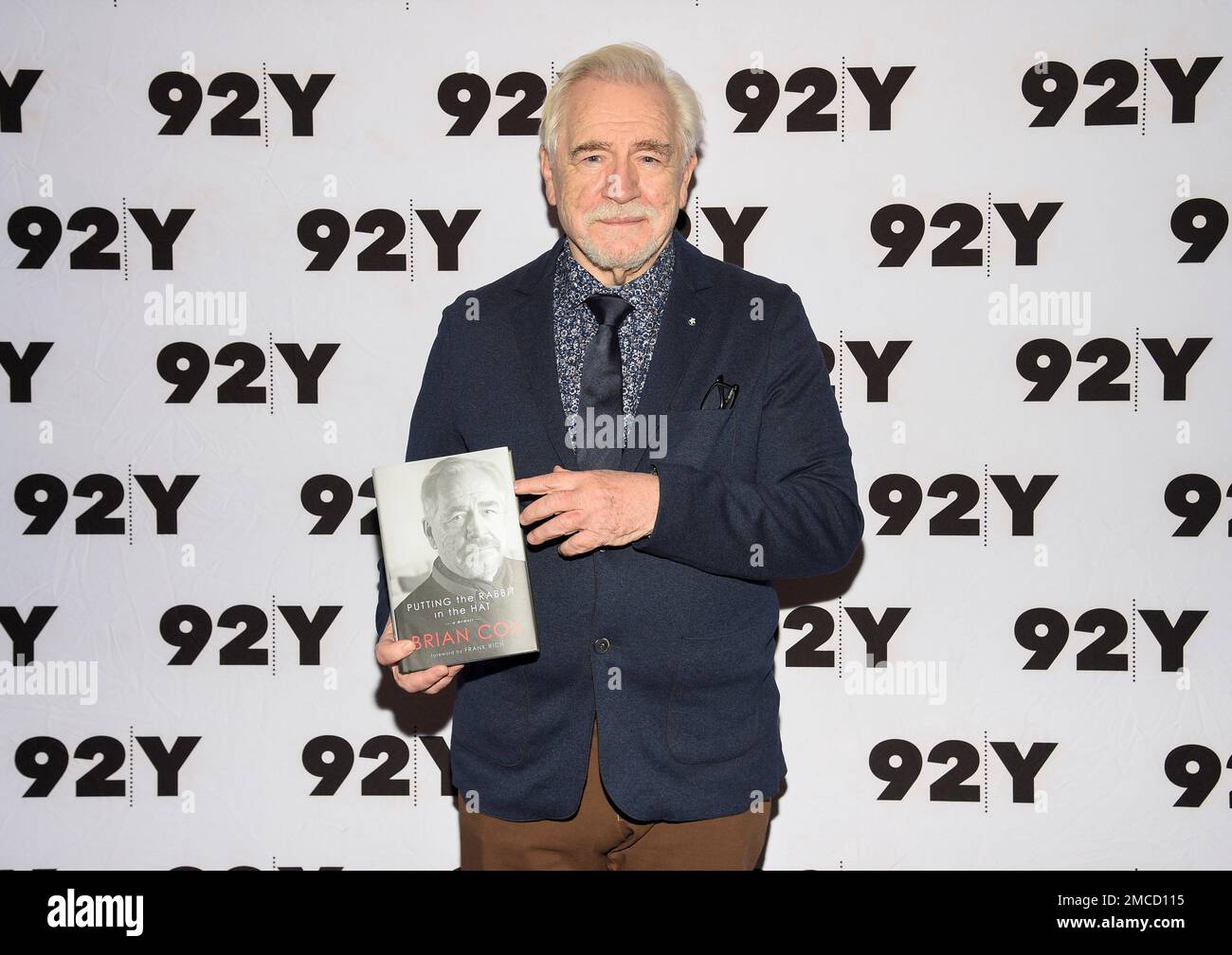 Actor Brian Cox poses backstage before his appearance to discuss his ...