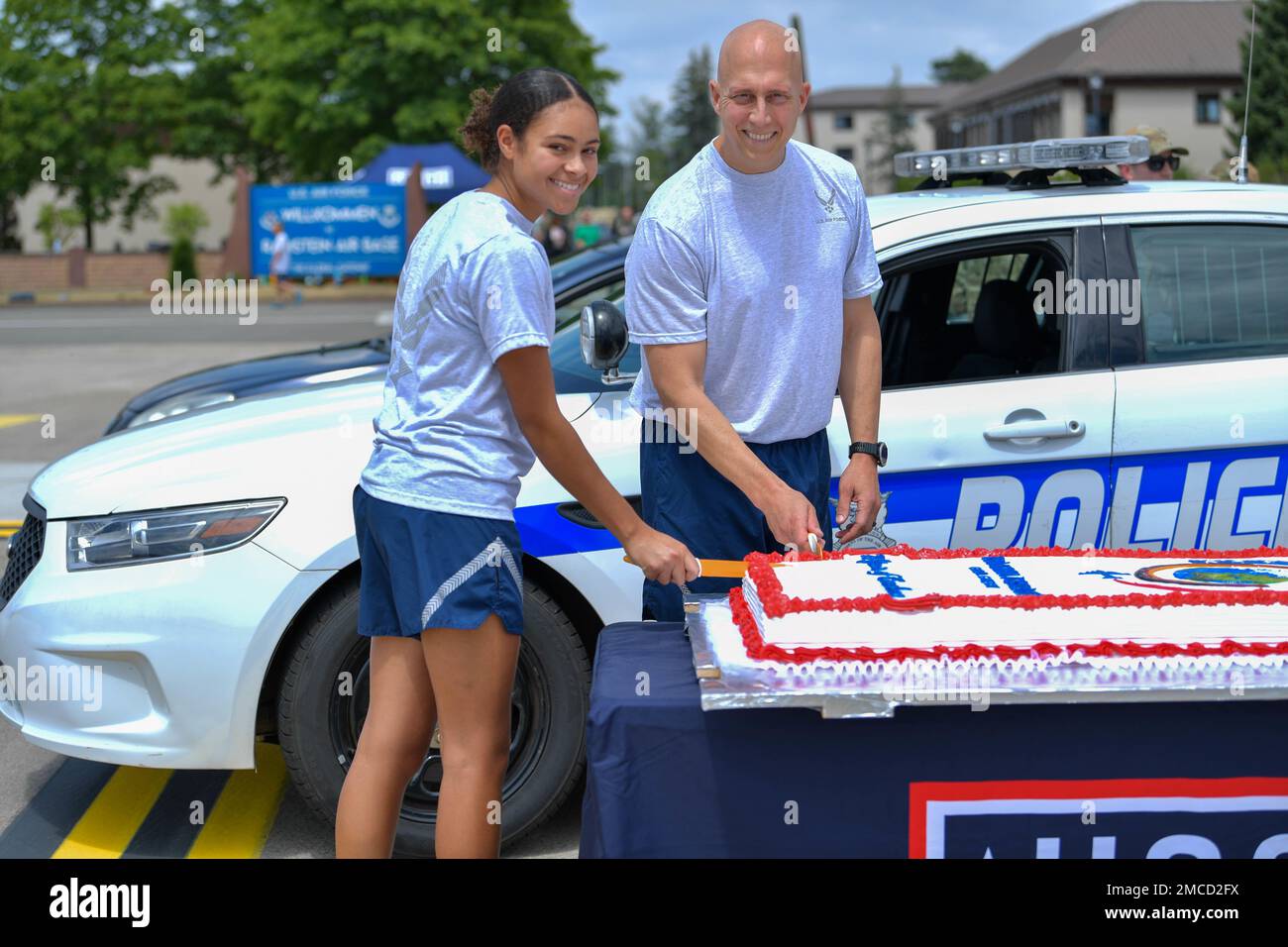 U.S. Air Force Brig. Gen. Josh Olson, 86th Airlift Wing commander ...