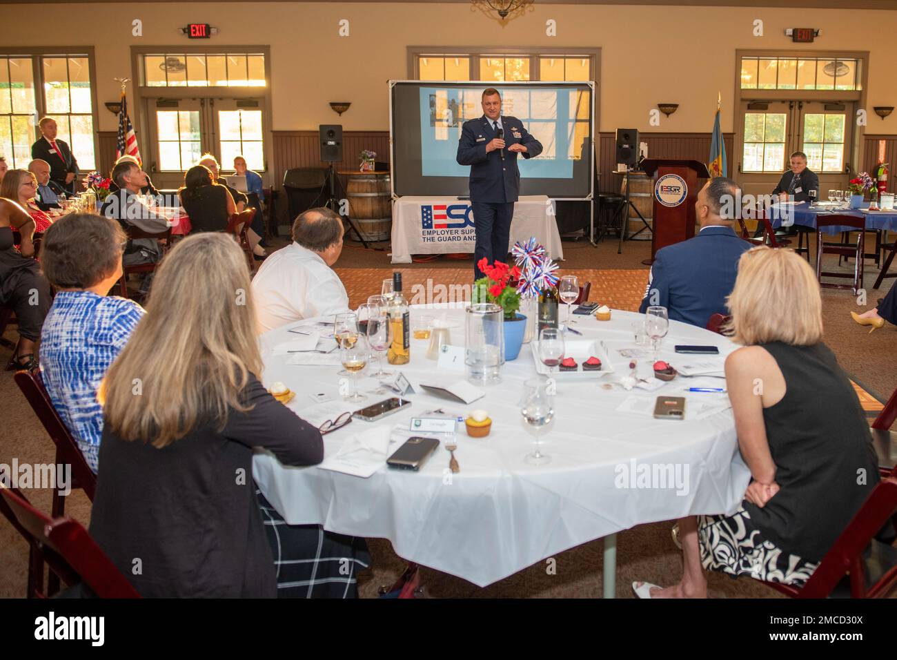 U.S. Air Force Col. Douglas Stouffer, 512th Airlift Wing commander ...