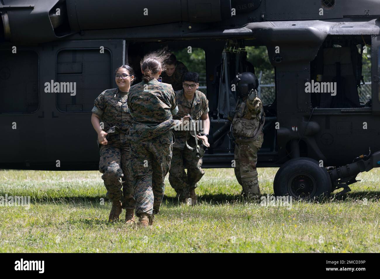 The Rhode Island National Guard hosted members of the Young Marines for ...