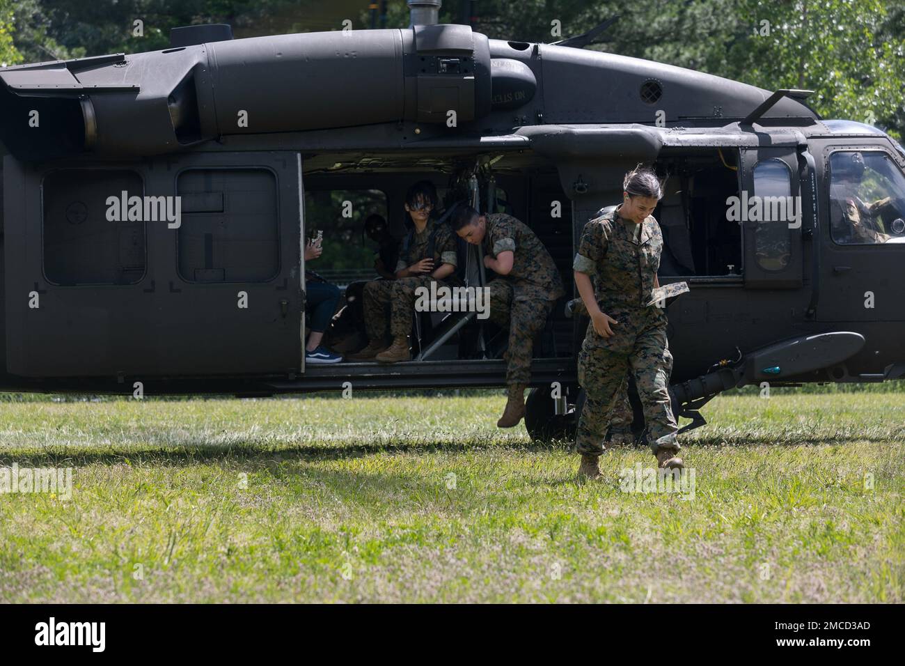The Rhode Island National Guard hosted members of the Young Marines for ...