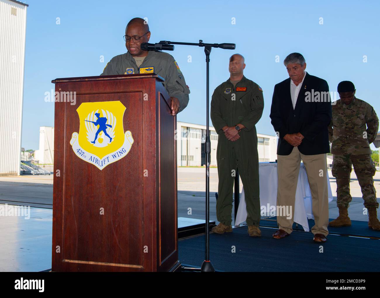 U.S. Air Force Lt. Col. Roosevelt Loveless, 628th Air Base Wing deputy ...