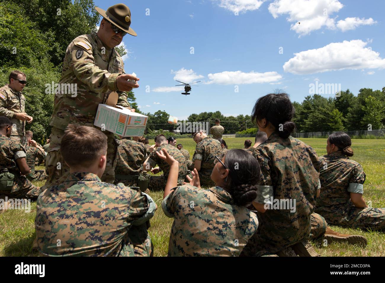 The Rhode Island National Guard hosted members of the Young Marines for ...