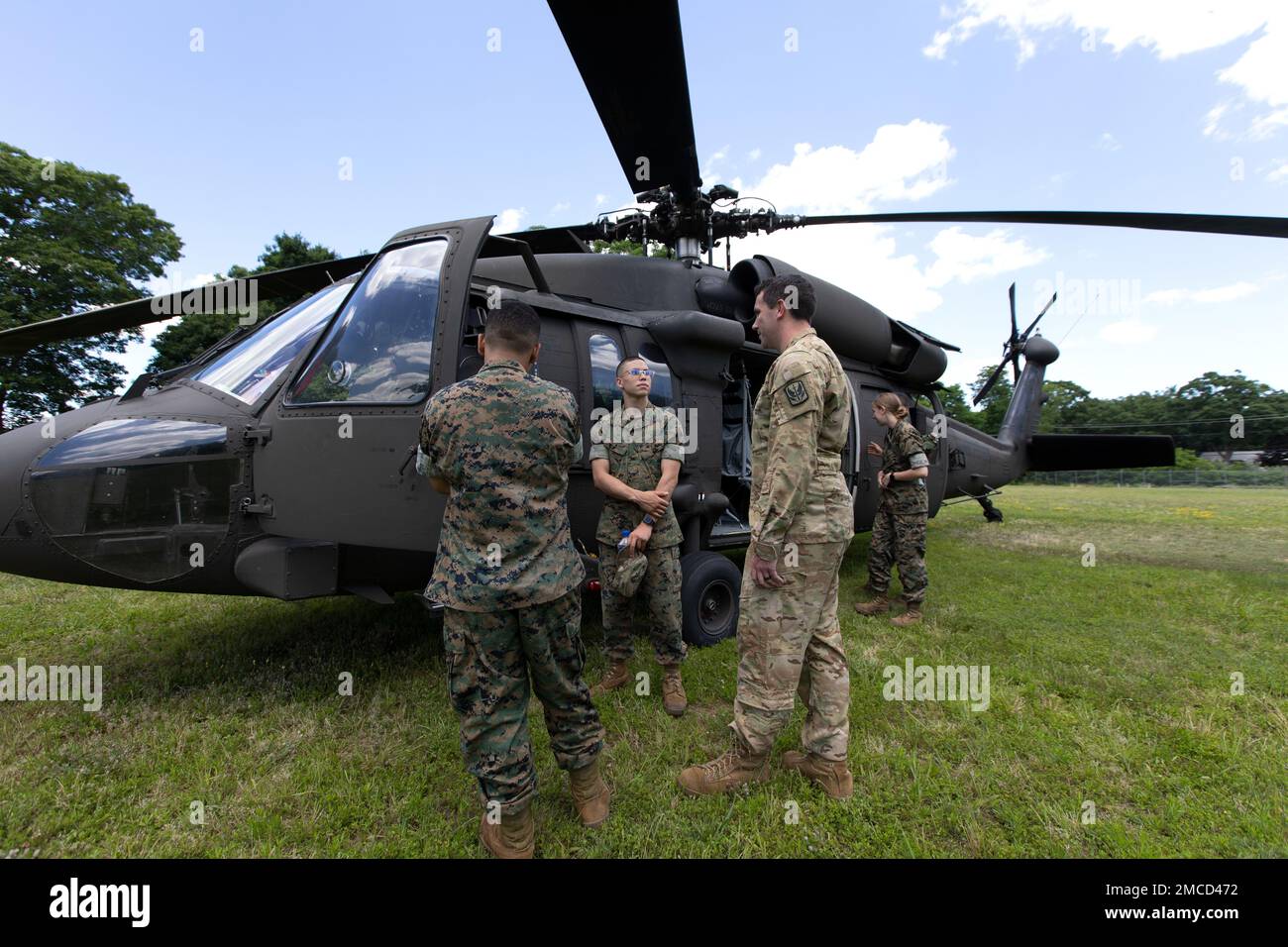 The Rhode Island National Guard hosted members of the Young Marines for ...