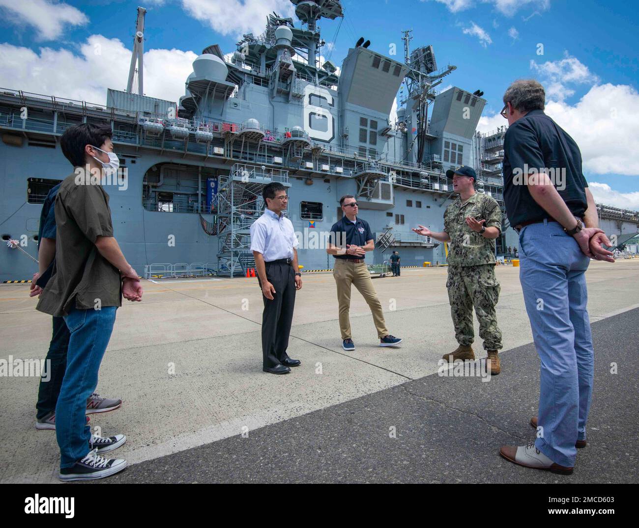 Lt. j.g. Beau Nickerson, public affairs officer of the amphibious ...