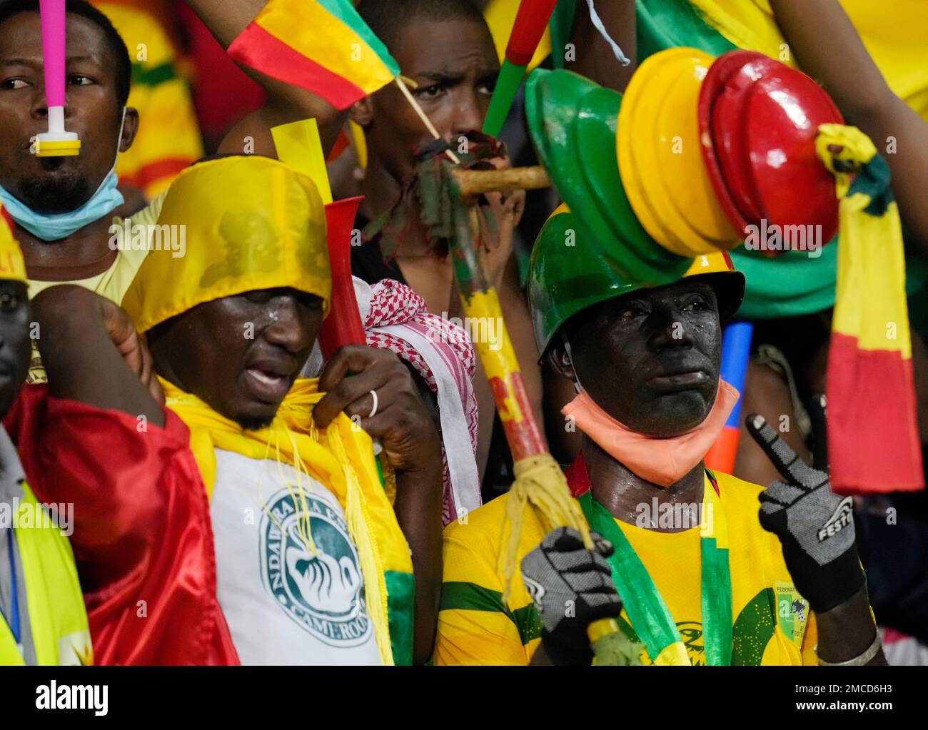 Mali supporters before the start of the African Cup of Nations 2022 ...