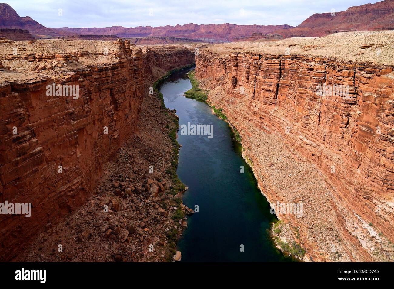FILE - The Colorado River in the upper River Basin is pictured in Lees ...