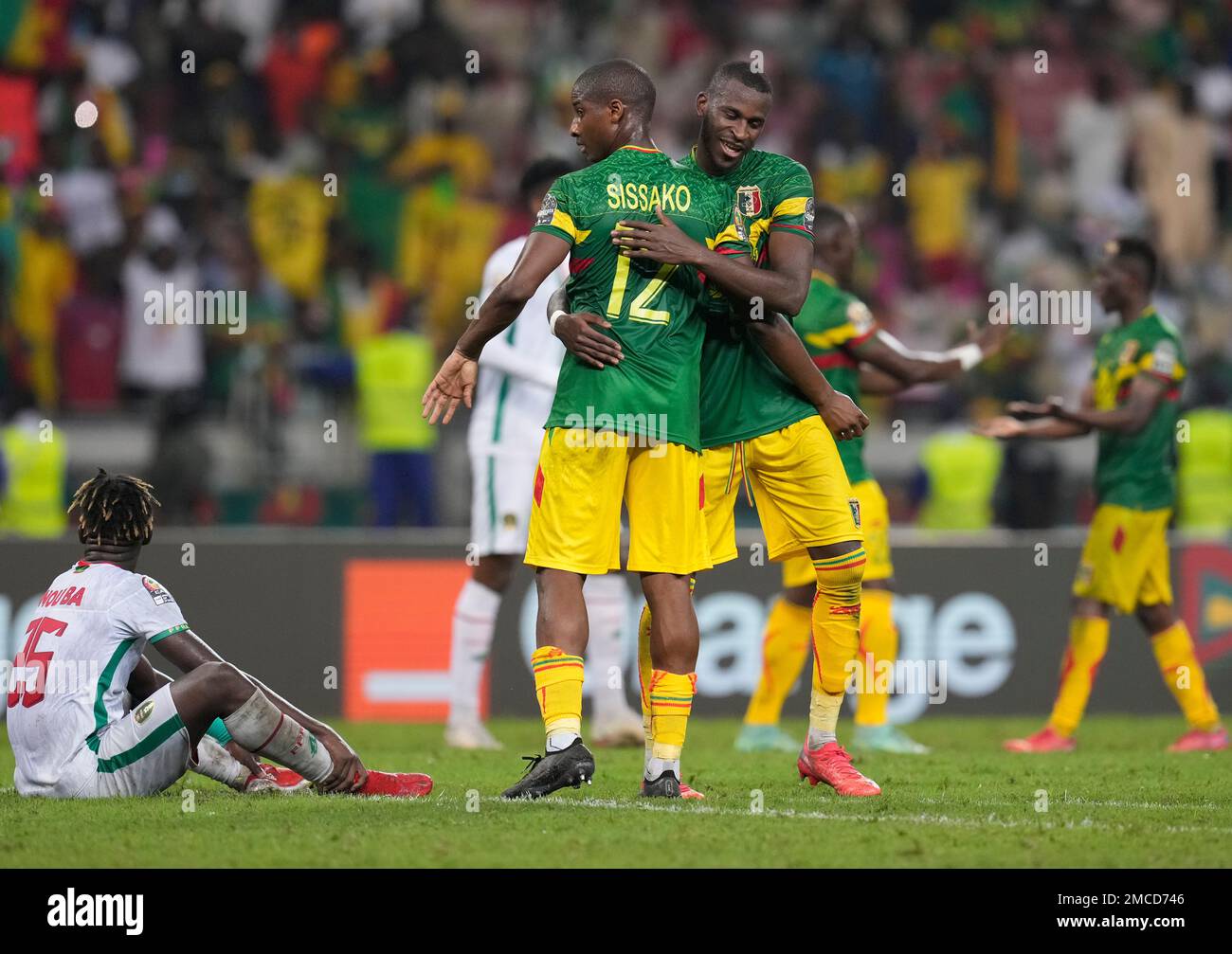 Mali's supporters celebrate at the end of the African Cup of Nations ...