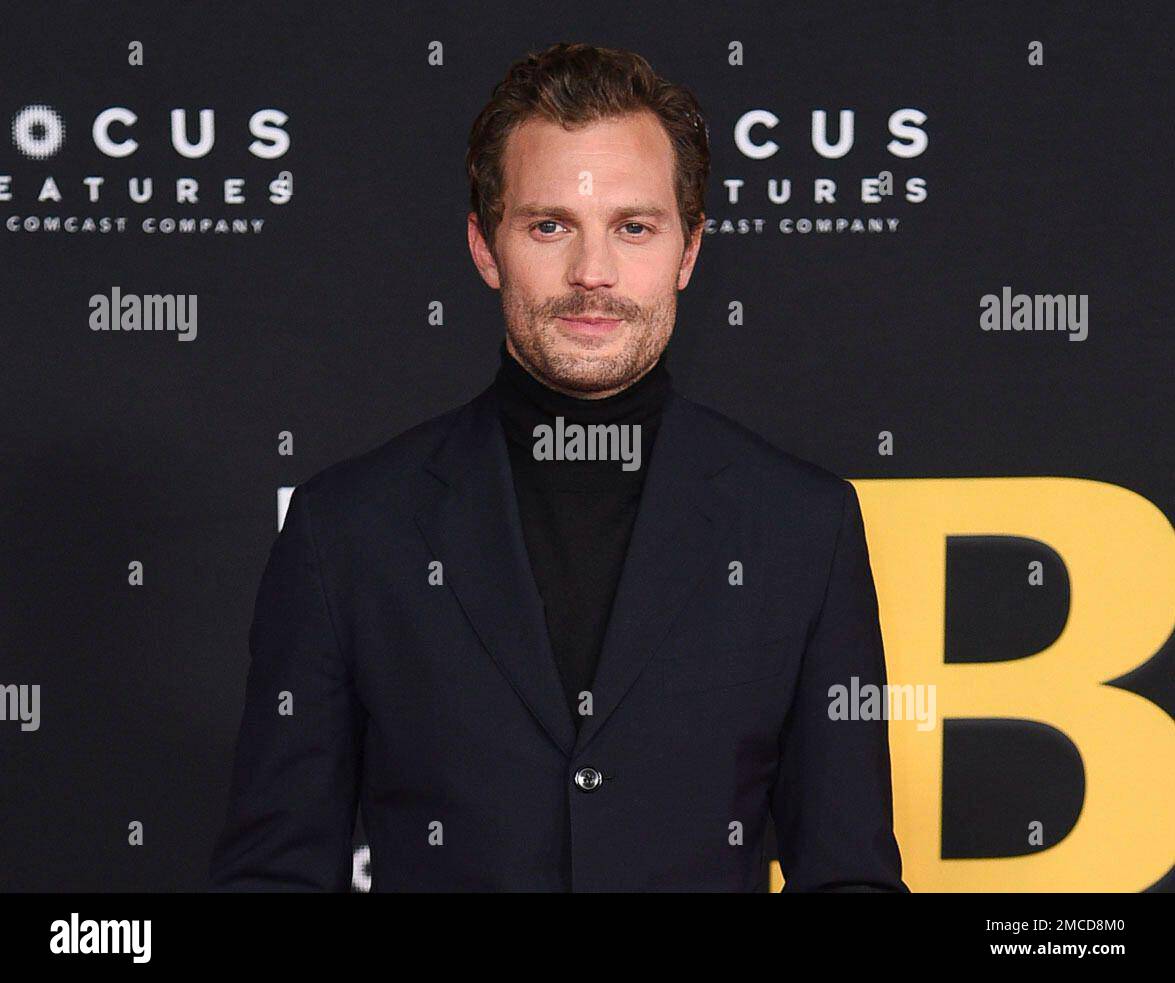 FILE - Jamie Dornan arrives at the premiere of "Belfast" on Nov. 8 ...