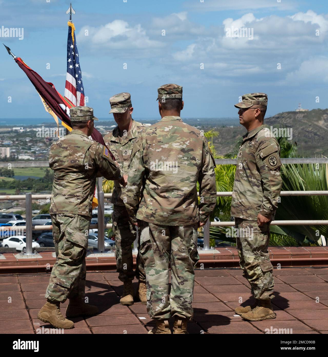 Tripler Army Medical Center bids farewell to Command Sgt. Maj. Anthony ...