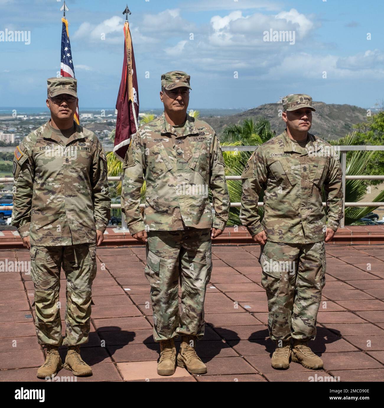 Tripler Army Medical Center bids farewell to Command Sgt. Maj. Anthony ...
