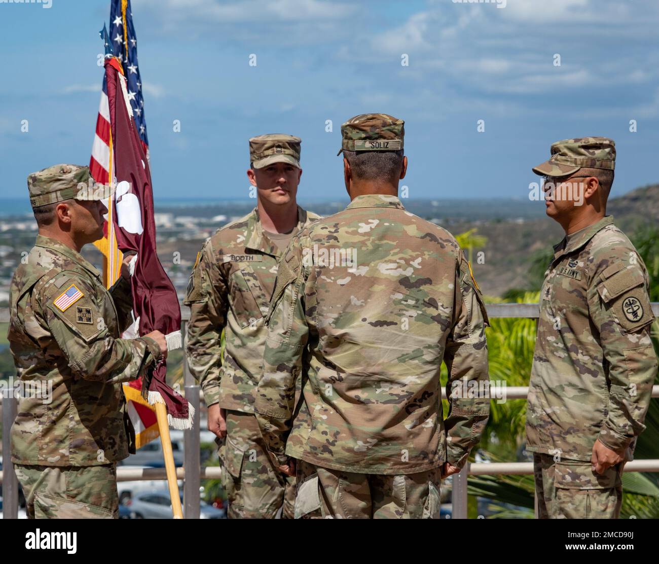 Tripler Army Medical Center bids farewell to Command Sgt. Maj. Anthony ...