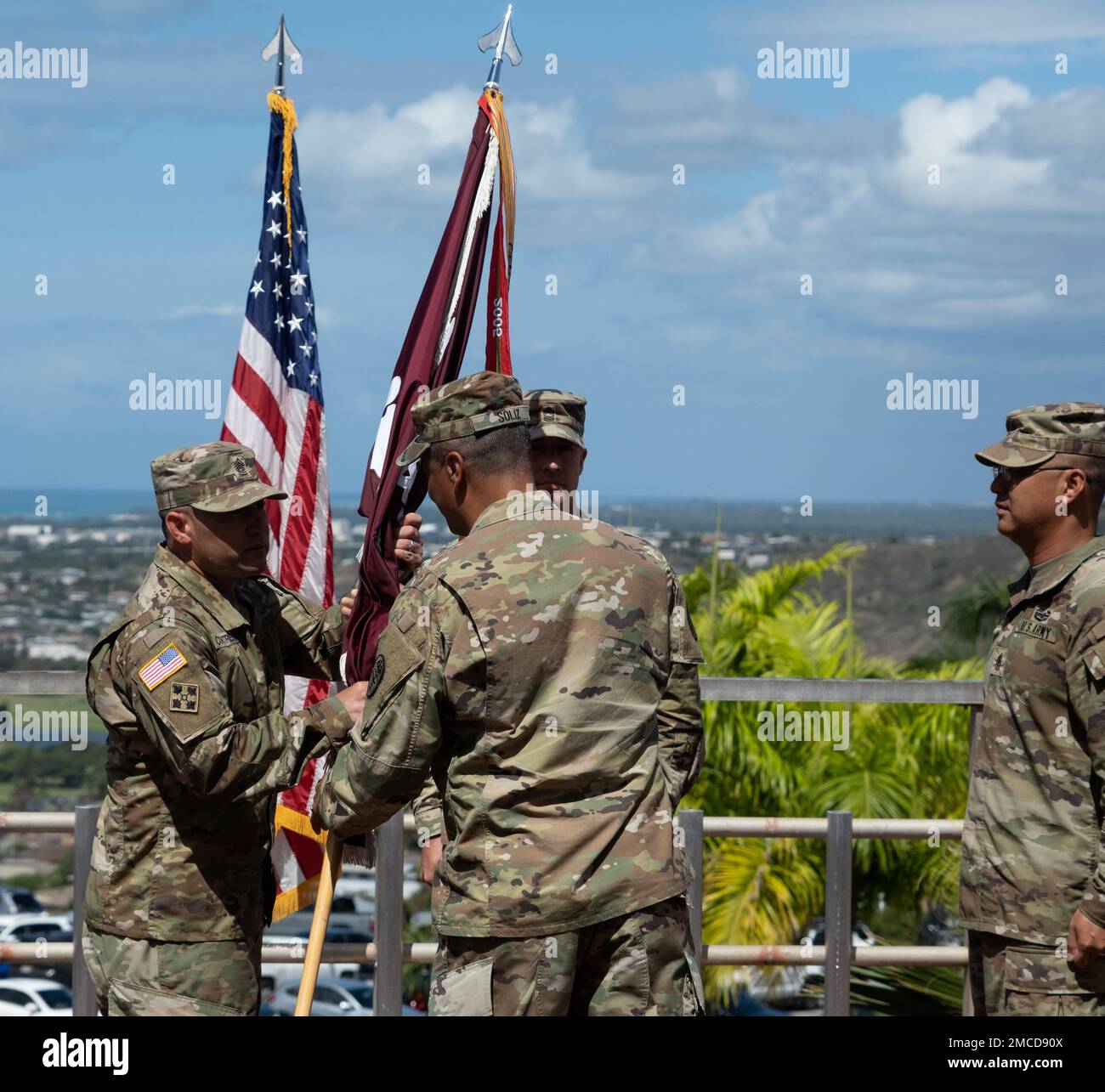 Tripler Army Medical Center bids farewell to Command Sgt. Maj. Anthony ...