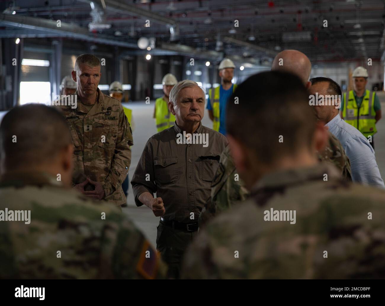 Sen. Jack Reed, Senate Armed Services Committee Chairman, and U.S. Army ...