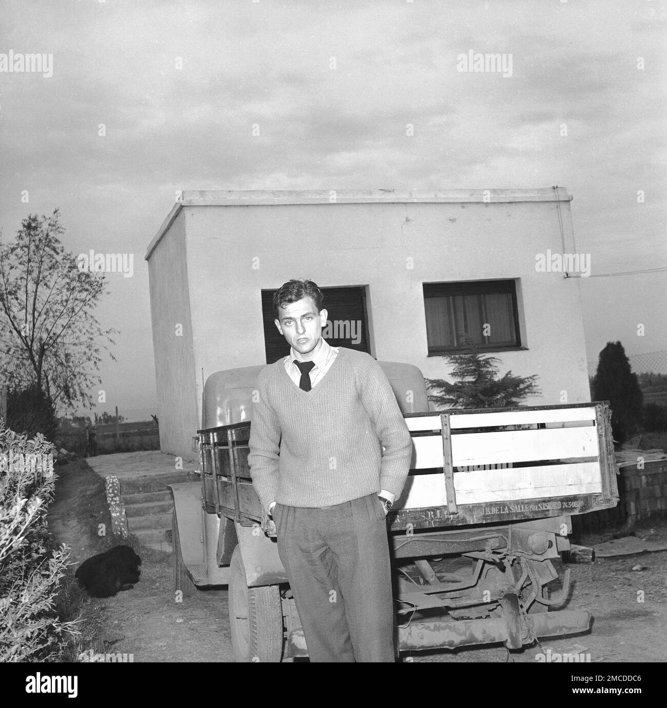 Horst Eichmann, 22-year-old son of the executed Adolf Eichmann, stands ...