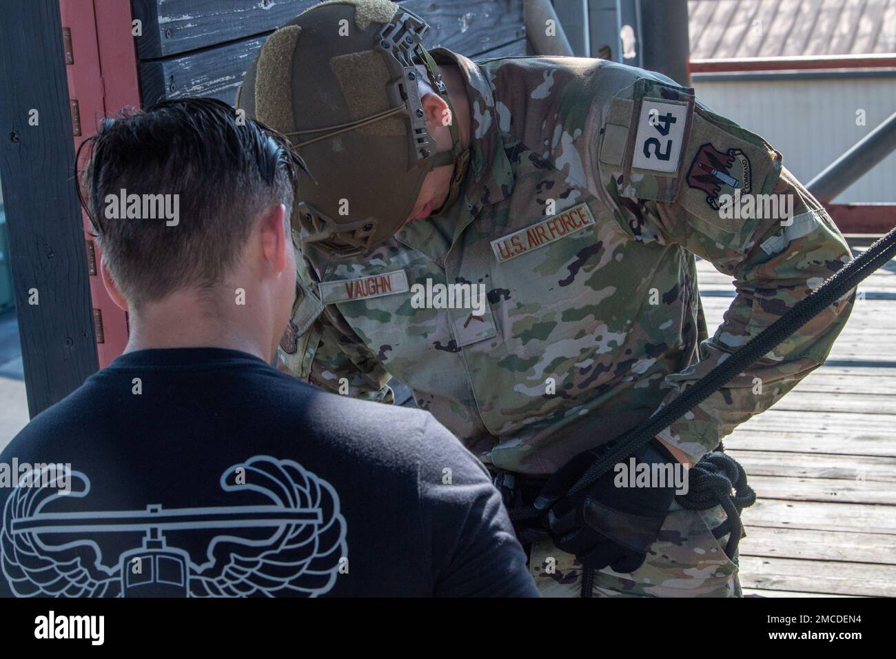U.S. Air Force Staff Sgt. Tyler Gavorcik, 820th Combat Operations ...