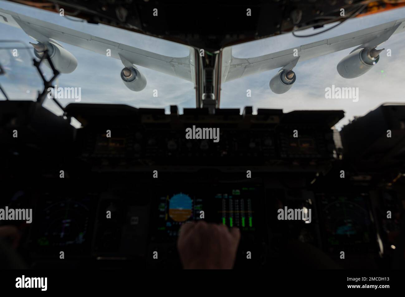 U.S. Air Force Capt. Stephen Kent, and Maj. Roderick Mills, C-17 ...