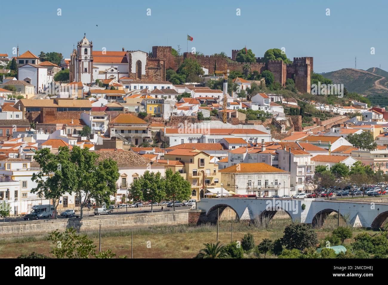 Silves medieval town in Algarve region of Portugal Stock Photo - Alamy