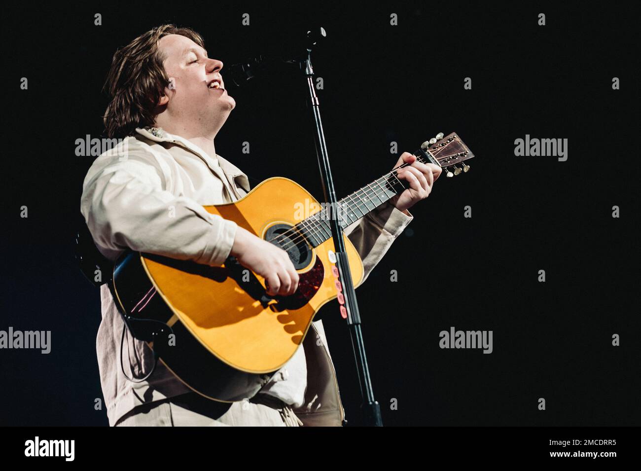 Newcastle, UK. 21st Jan 2023. 21st January 2023: Lewis Capaldi performs ...