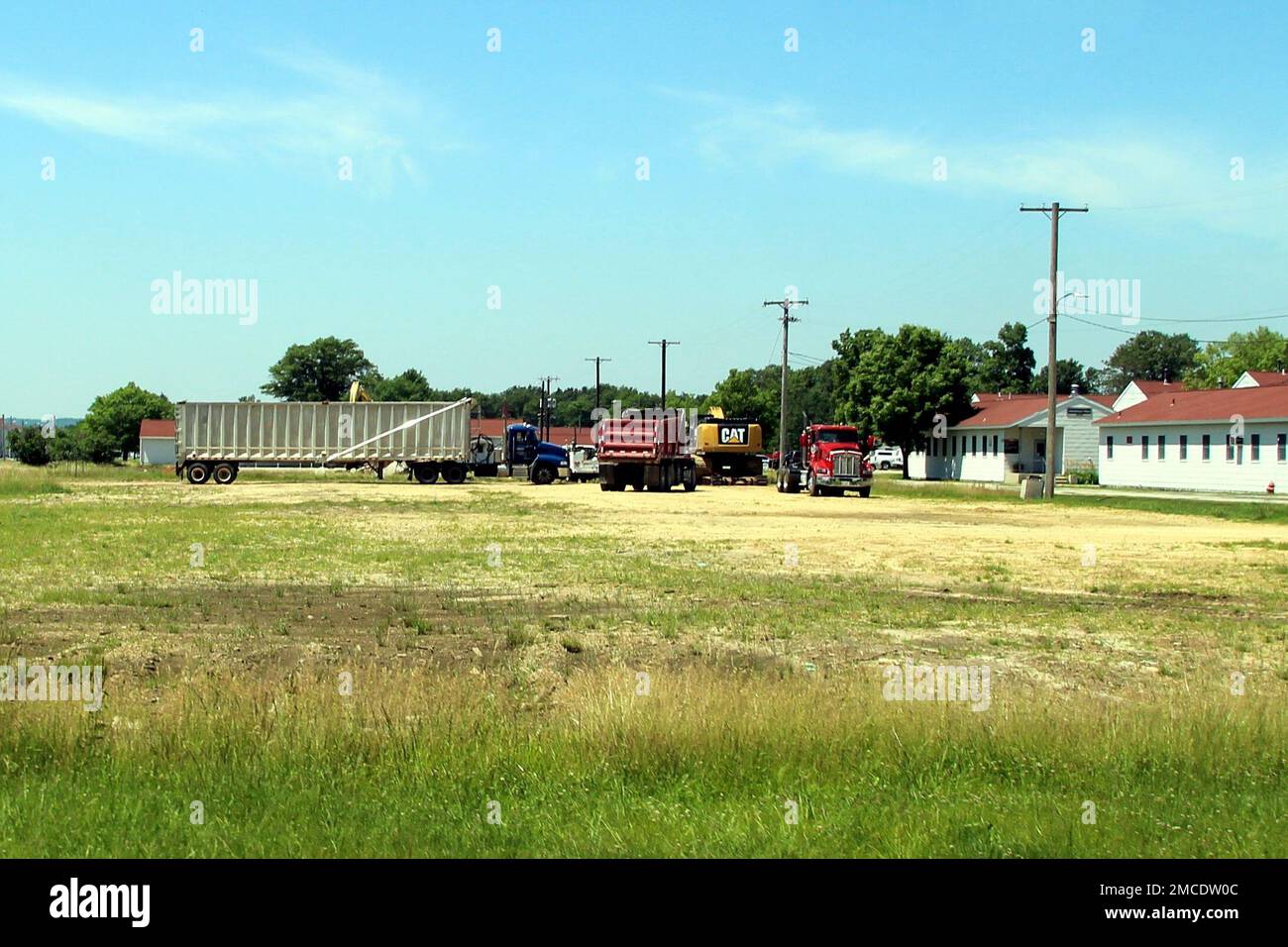 Fort mccoy military construction and master plan hi-res stock ...