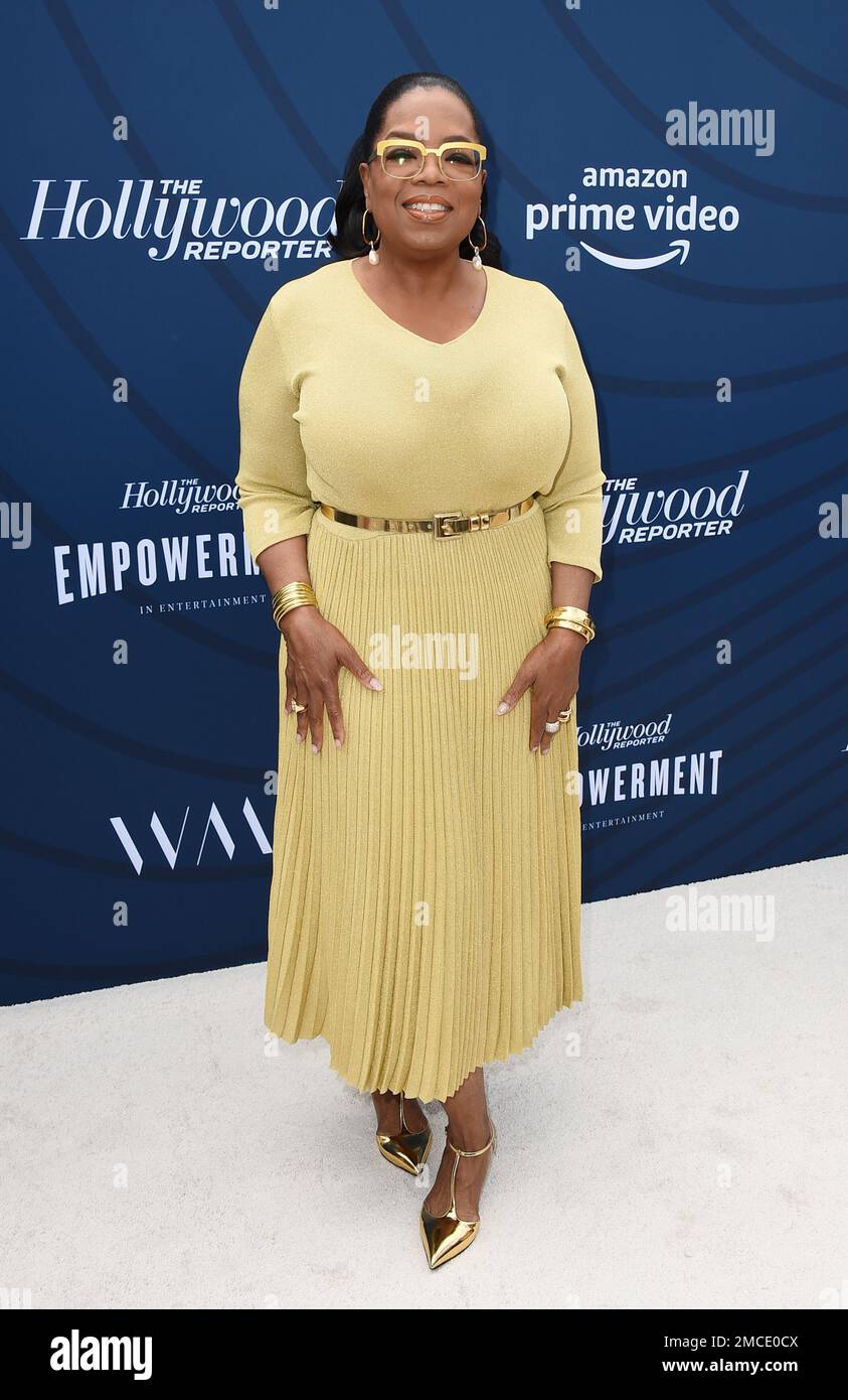 FILE - Oprah Winfrey arrives at THR's Empowerment in Entertainment Gala ...