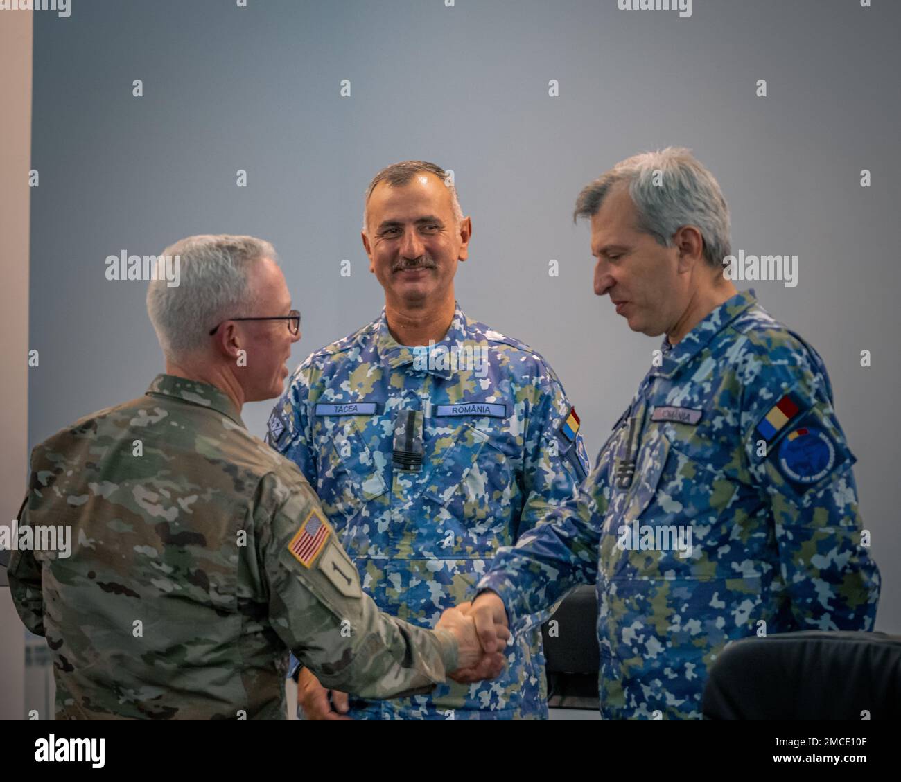 U.S. Army Maj. Gen Greg Brady, the Commanding General of 10th Army Air ...