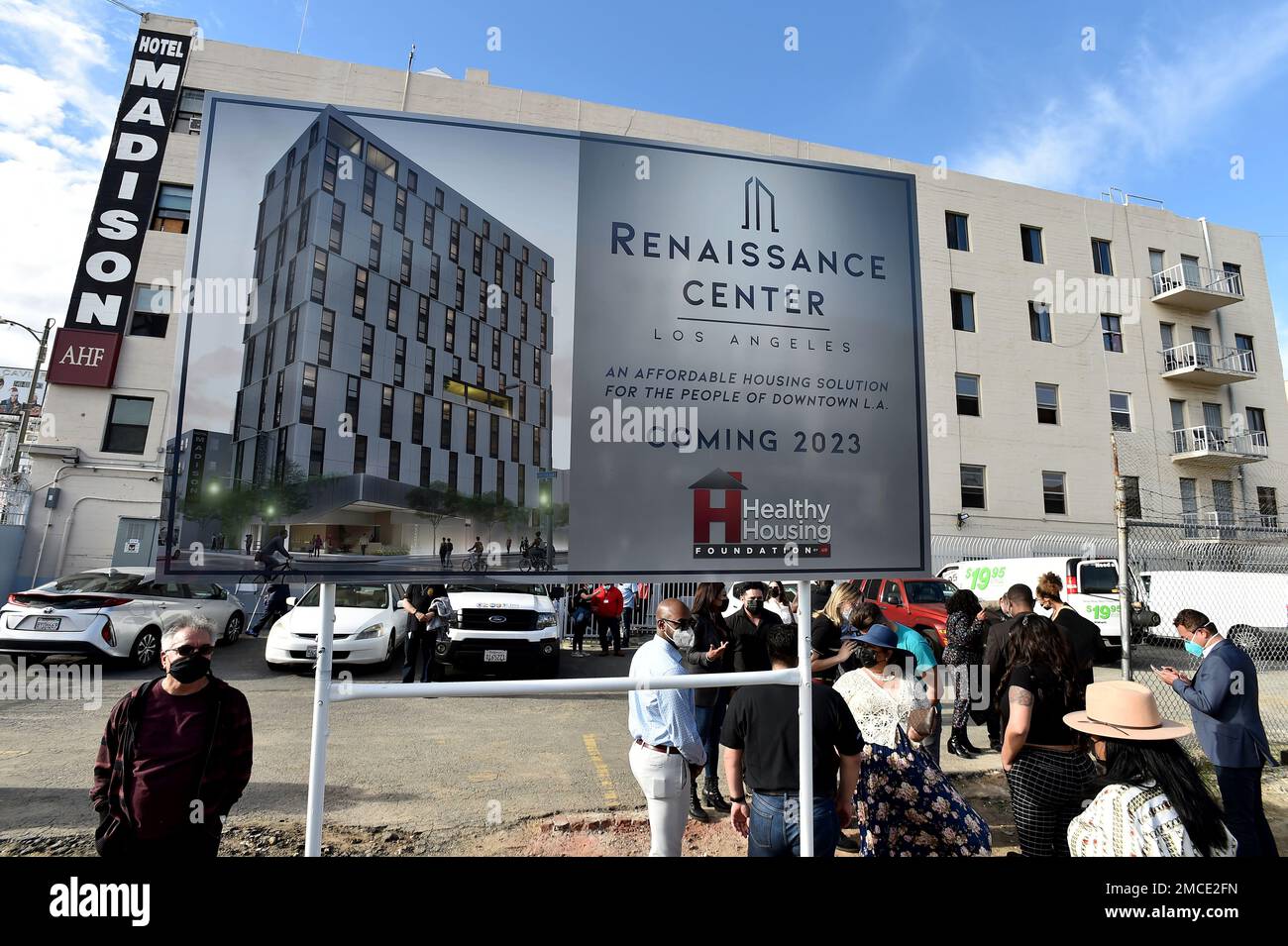 IMAGE DISTRIBUTED FOR AIDS HEALTHCARE FOUNDATION - A completed photo ...