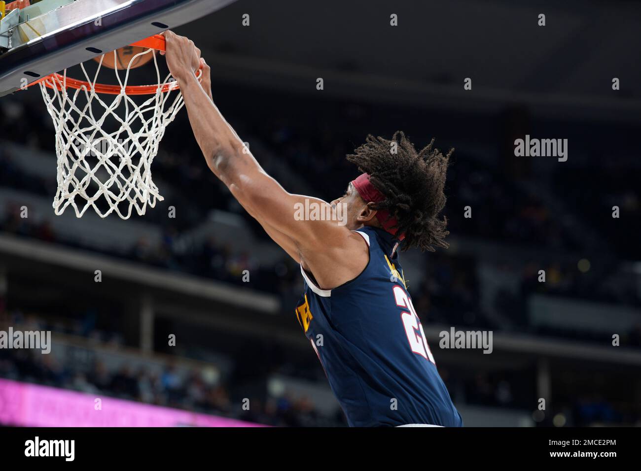 Denver Nuggets forward Zeke Nnaji (22) in the second half of an NBA ...