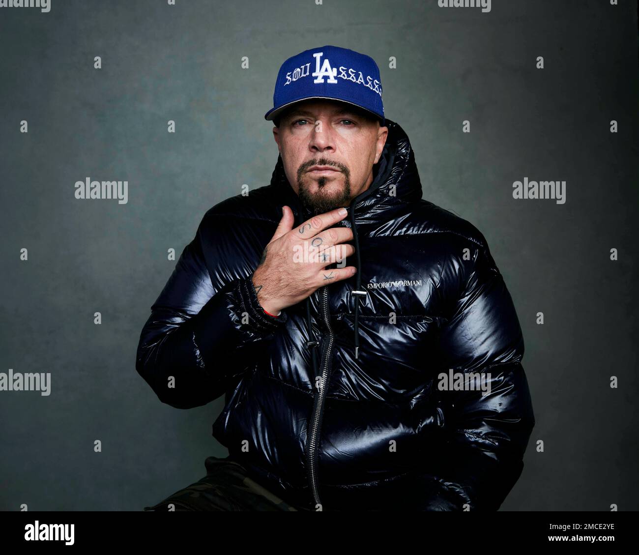 DJ Muggs poses for a portrait to promote the film "Divinity" at the ...