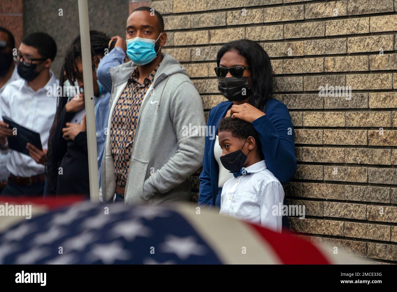 Friends and family of Lawrence Brooks, who had been the oldest living ...