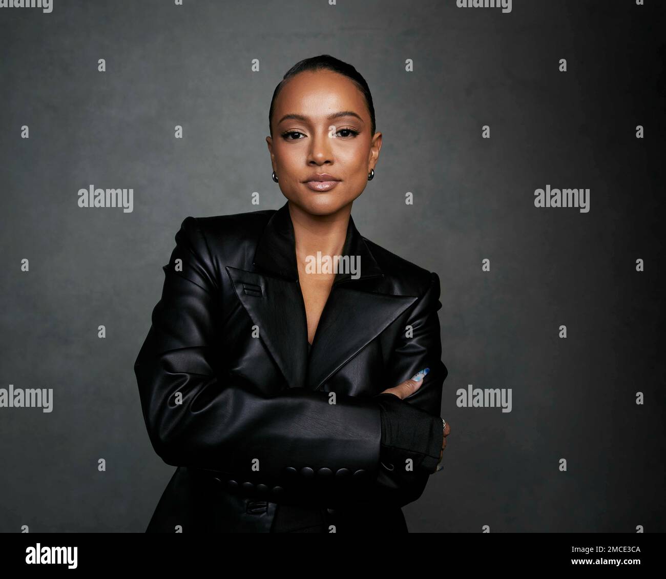 Karrueche Tran poses for a portrait to promote the film "Divinity" at ...