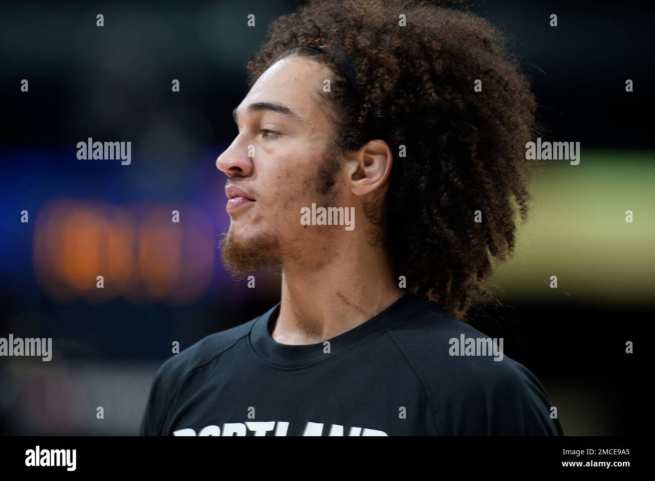 Portland Trail Blazers guard CJ Elleby (16) in the first half of an NBA ...